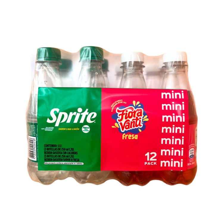 Sprite + Fiora Fresa 12pack 250ML