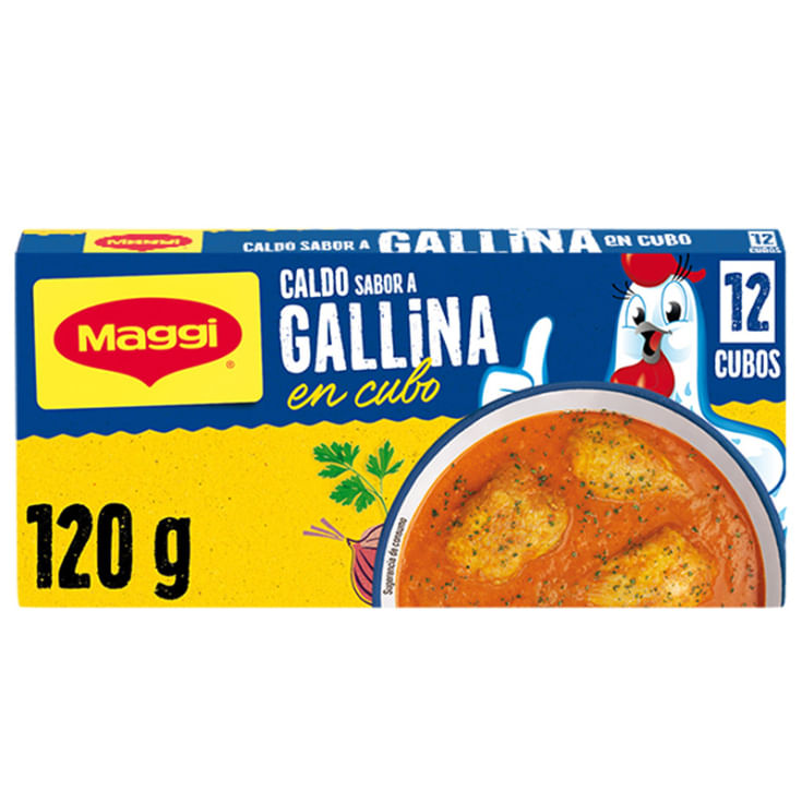 Maggi Caldo De Gallina 120g 12 Cubos