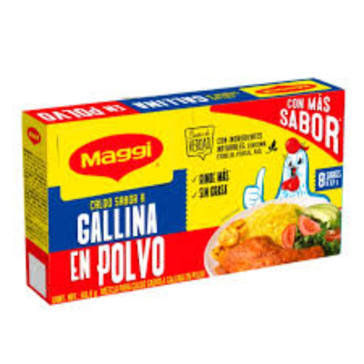 P. Maggi Caldo En Polvo Gallina 8X8G